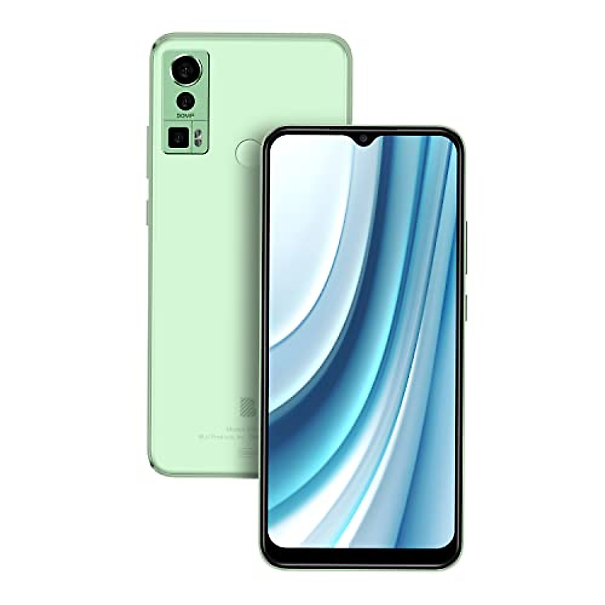 BLU S91 Pro | 2022 | 3-Day Battery | Unlocked | 6.5” Full HD+ Display | 128/4GB | Triple 50MP Camera | US Version | US Warranty | (Green)