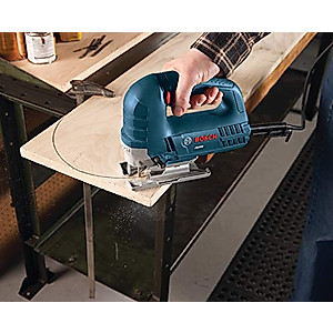 BOSCH JS260 120-Volt Top-Handle Jigsaw,Blue,6.0 Amp