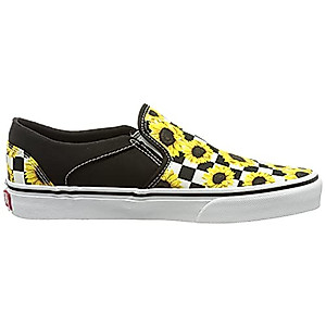 Vans Women's Low-Top Trainers Sneaker, Sunflower Checker Multi White, 8