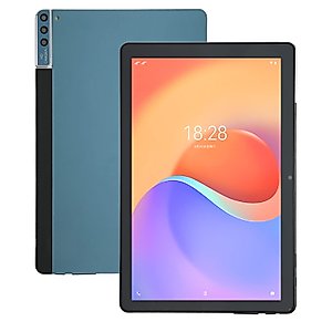10 Inch Tablet, Android 11 Gaming Tablet, Octa Core Processor,12GB RAM 128GB ROM, 1080P HD IPS Display, 4G Network, 8MP+16MP Dual Camera, 2.4G/5G WiFi, BT, 7000mAh Battery, Blue