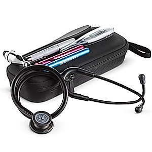 caseling Hard Case fits Stethoscope 3M Classic III/Lightweight II S.E/Cardiology IV Diagnostic. (Case Only) (EVA Black)