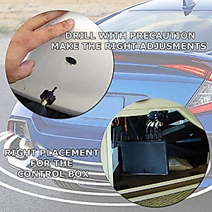 VaygWay Wireless Car Parking Sensor – 1 Parking Sensors with LED Display – Car Reverse Backup Radar System