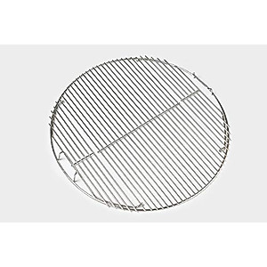 Noa Store 22 Inch Stainless Steel Grill Grate Round Hinged Cooking Grill Grate Used as Replacement Grill Grate, Fire Cooking Grate and BBQ Grill Grates Replacement