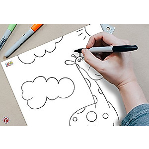 Blank White Cardstock 12” x 18” Inches | Heavyweight 100lb Cover (270 gsm) | 50 Sheets Per Pack