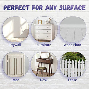 TiGilt Paint Touch Up Pens Pressable Fillable Touch Up Paint Pens For Walls Furniture Cabinet Window Door Crafts Refillable Paint Pen Touch Ups Kit. Easy, Ready to Use, 3-Pack