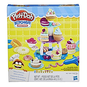 Play-Doh Bakery Creations Dough Art, Brown (Amazon Exclusive)