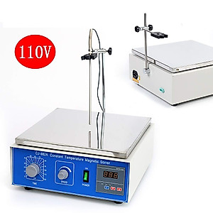 CJ-882A Magnetic Stirrer, 10000ML Digital Lab Mixer Magnetic Stirrer Hot Plate Heating Power 300W for Lab Liquid Mixing Heating