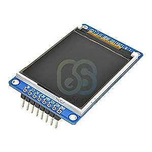1.8 inch 128160 128x160 SPI Full Color TFT LCD Display Screen Module ST7735S 3.3V Replace OLED Power Supply for Arduino