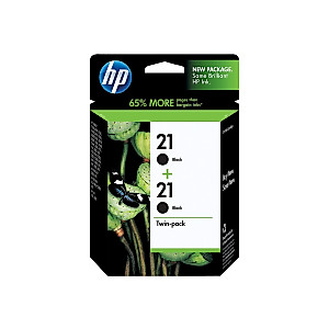 HP 21 | 2 Ink Cartridges | Black | C9351AN