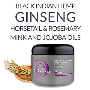 Design Essentials Herbal Complex 4 Hair & Scalp Treatment - 4 Oz