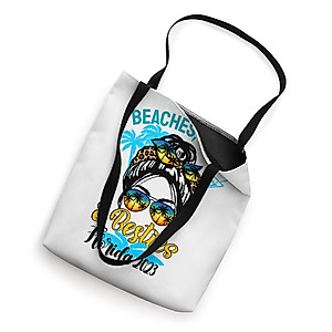 Girls Trip 2023 Florida Friends Beaches Booze And Besties Tote Bag
