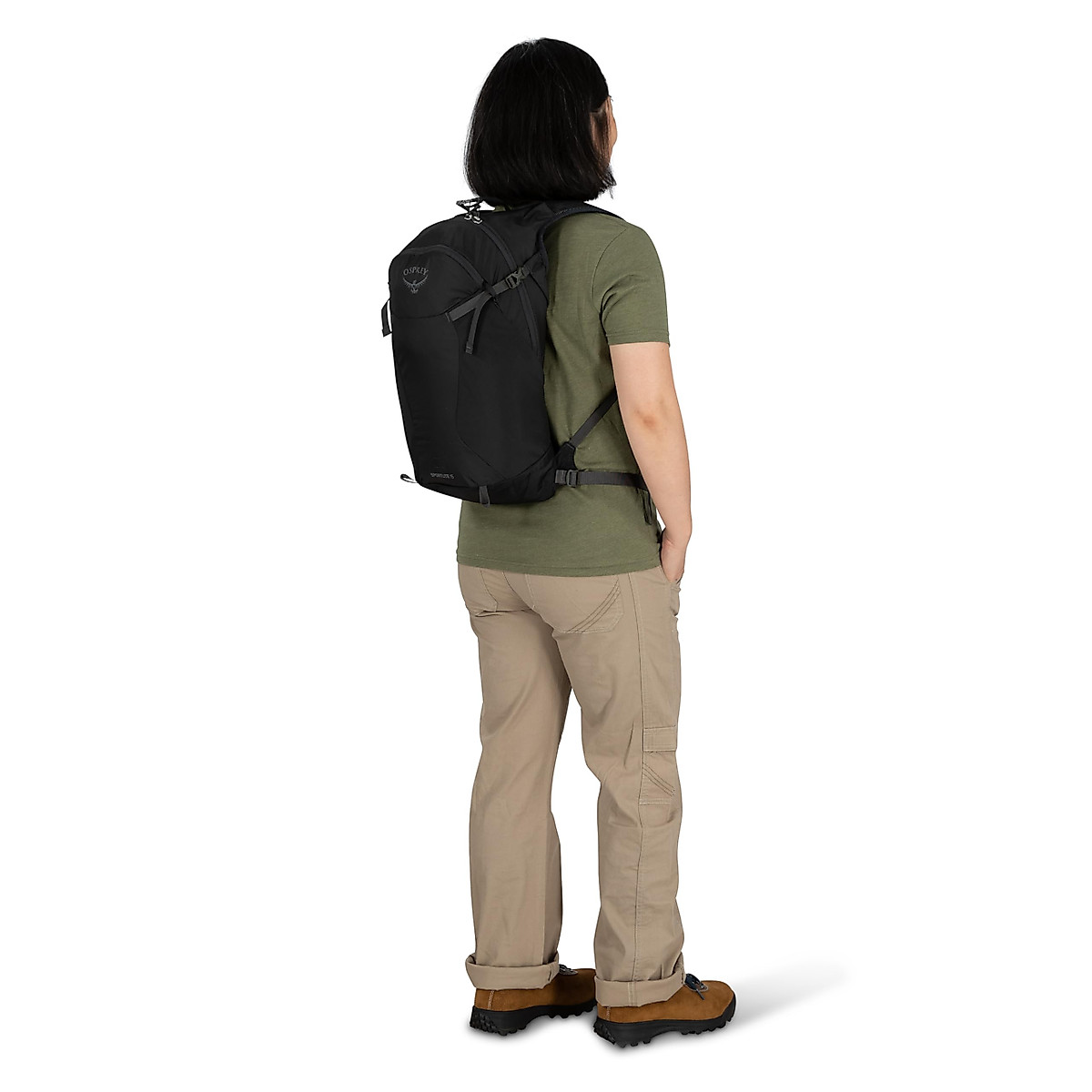 Osprey Sportlite 15 Hiking Backpack, Pine Leaf Green