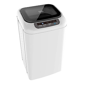 BLACK+DECKER BPWH84W Washer Portable Laundry, White, 0.84 Cu. Ft. & BCED26 Portable Dryer, Small, 4 Modes, Load Volume 8.8 lbs, White