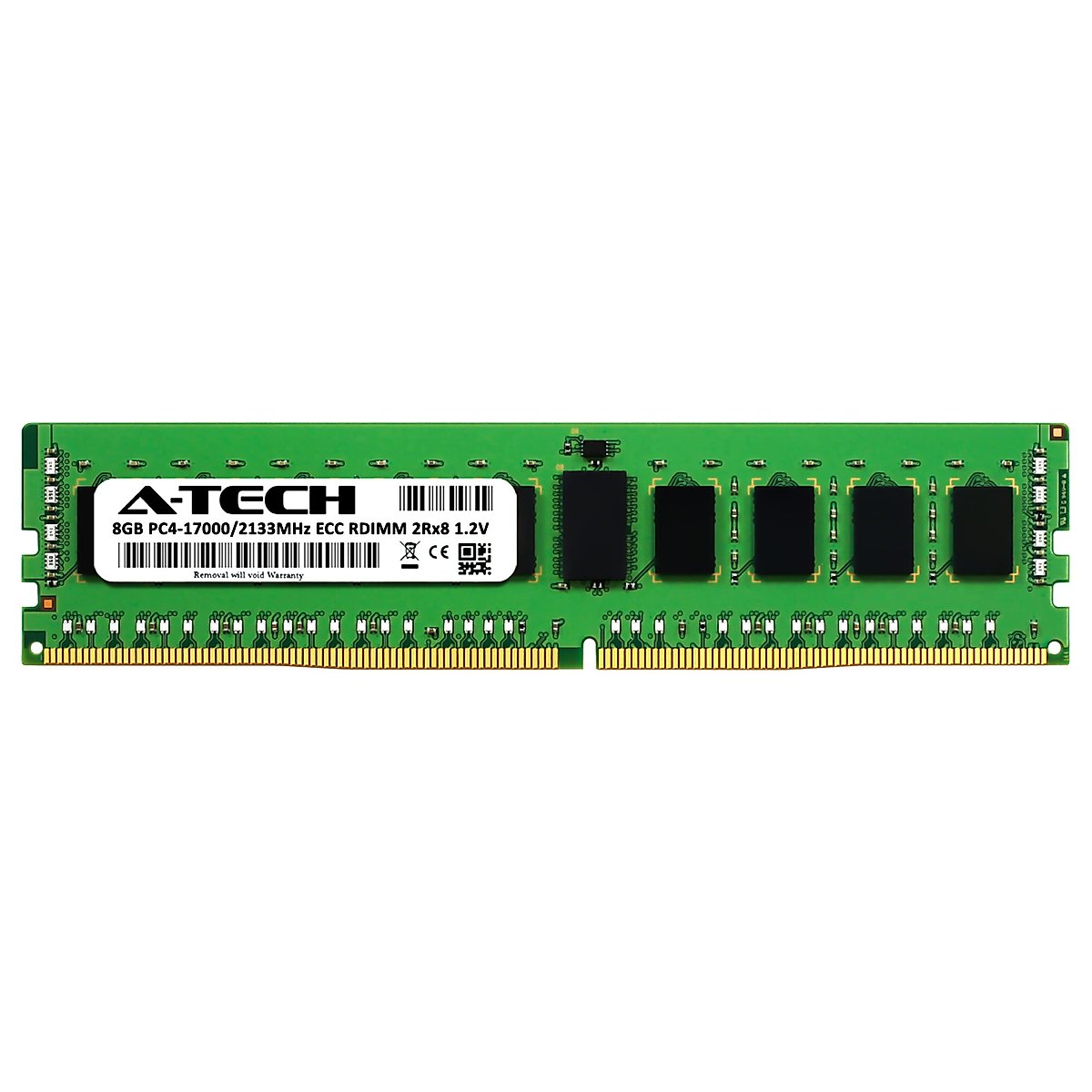 A-Tech 8GB RAM Replacement for HPE 759934-B21, 774171-001, 762200-081 | DDR4 2133MHz PC4-17000 ECC RDIMM 2Rx8 1.2V Registered DIMM 288-Pin Memory Compatible for Apollo, ProLiant Gen9 Servers