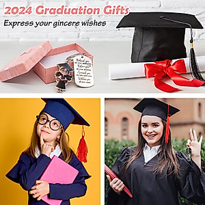 sewrung Class Of 2024 Graduation Gifts - Keychain for Her Seniors Students Masters Nurses Students College High Student (Girls)