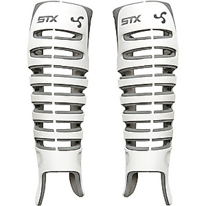 STX Lacrosse Goalie Valor Shin Guards, S/M, Pair