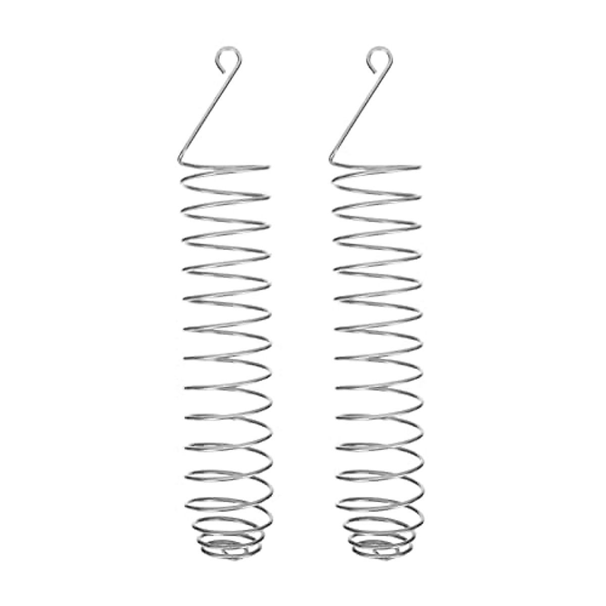 HANABASS Bird Toy Birds Feeder Bird Food Holder 2Pcs Stainless Steel Parrot Feeders Bird Feeding Devices Pet Feeding Supplies Backyard Feeding Supplies Stainless Steel Parrot Feeder Outdoor Toys