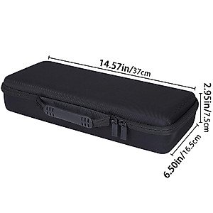 co2CREA Hard Travel Case replacement for Hercules DJ DJControl Starlight Pocket DJ Controller