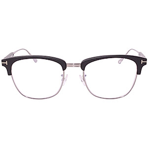 Eyeglasses Tom Ford FT 5590 -F-B 002 Matte Black, Shiny Dark Ruthenium/Blue Blo