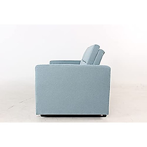 GURLLEU SF6002-LIGHT Sofabed, Light Blue