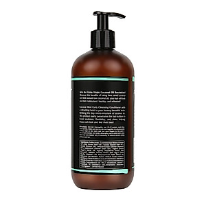 RENPURE Mint Cowash Cleansing Conditioner, Coconut, 16 Fl Oz