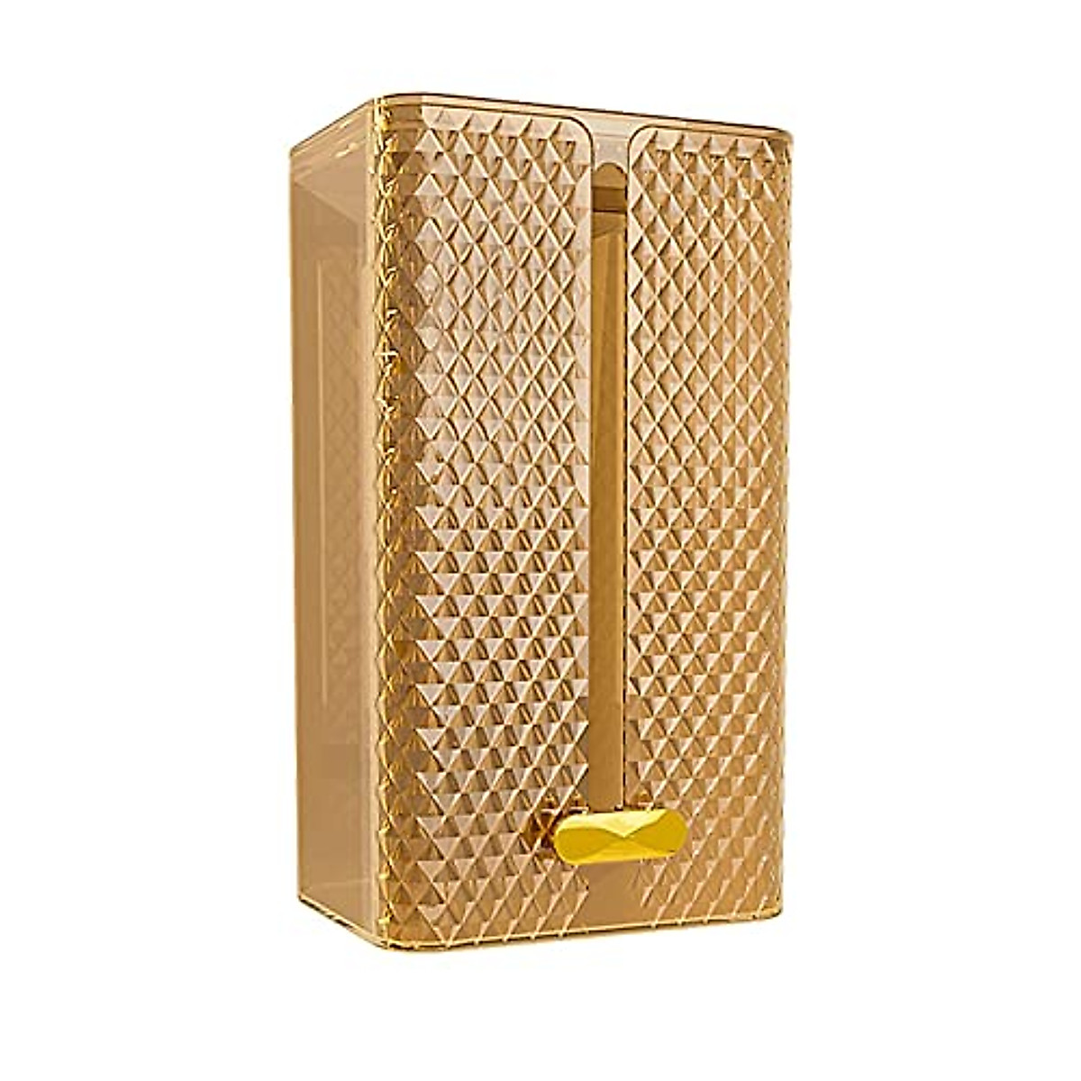 BAWHO Exquisite Tissue Paper Cover, Durable Toilet Paper Dispenser Holder for Table Toilet Paper Dispenser/Light Brown