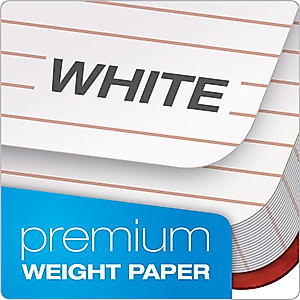 Gold Fibre Retro Pad, Wide Rule, 8-1/2 x 11-3/4, Antique Ivory, 70-Sheets/Pad (20-008R)