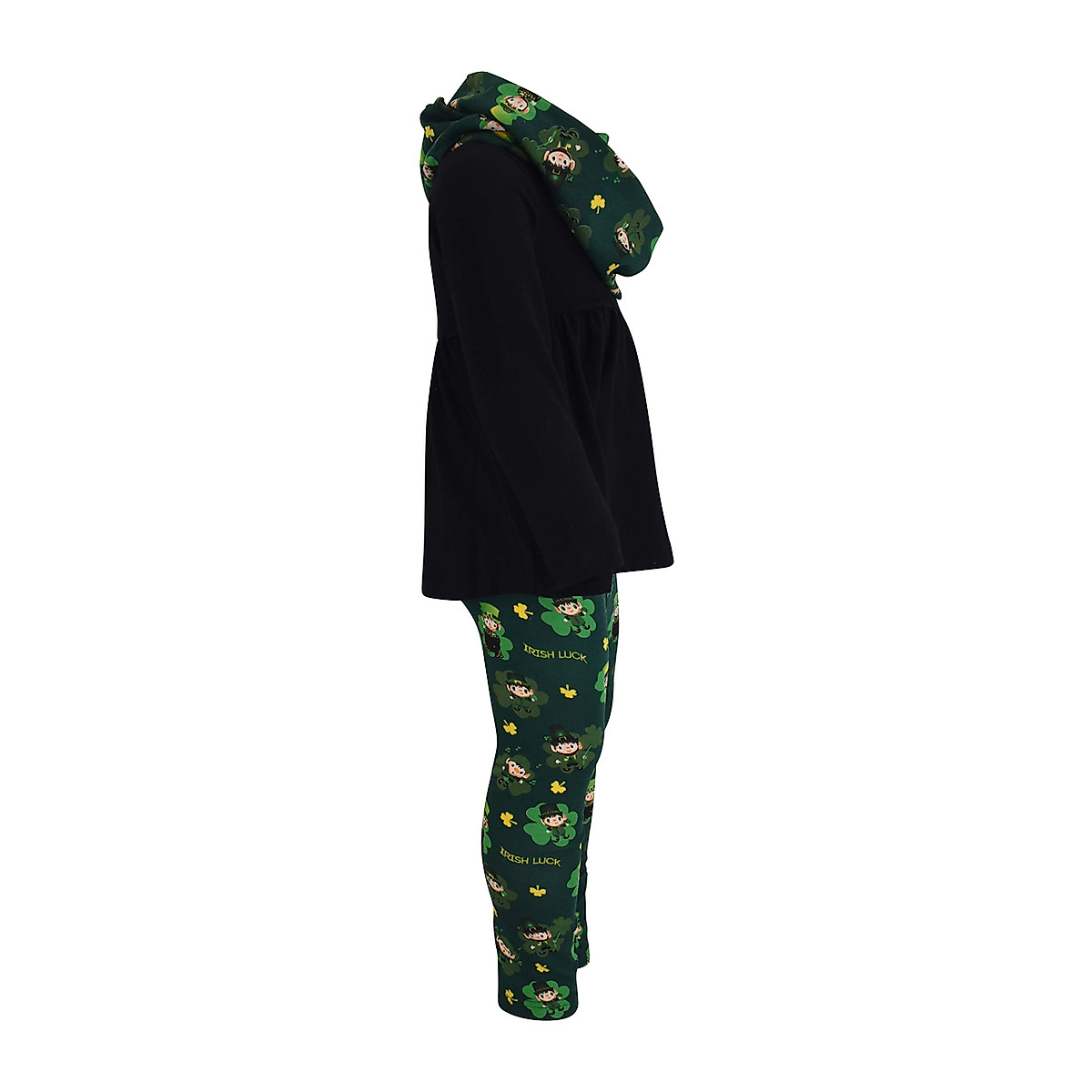 Unique Baby Girls St. Patrick's Day Leprechaun 3pc Legging Set (5)
