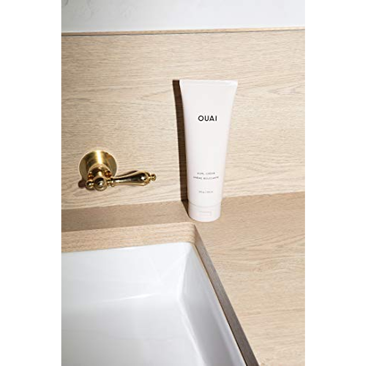 OUAI Curl Crème, The Universal Crème for All Curl Types, Fragrance-Free, 8 Fluid Ounces