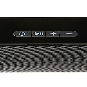 Acoustic Audio by Goldwood 2.1 Channel Sound Bar for TV with Built in Subwoofer, 36 Inch Surround System, HDMI, ARC, and Bluetooth, Black