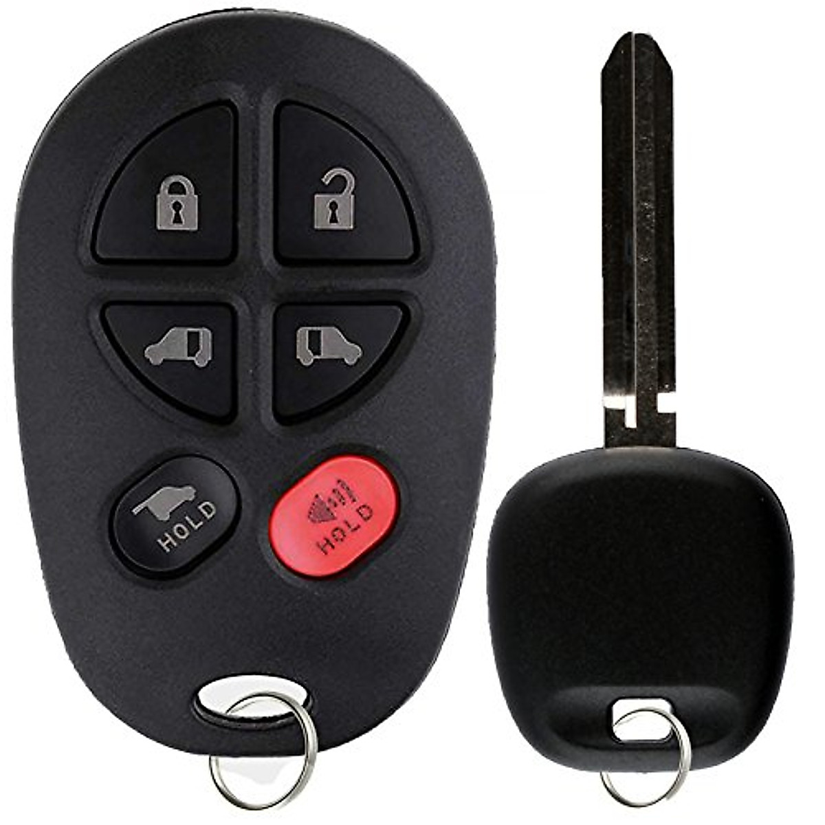 KeylessOption Keyless Entry Remote Control Fob Uncut Car Key For GQ43VT20T