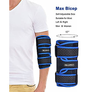 Elbow Brace, Adjustable Elbow Splint Support Immobilizer Brace Stabilizer Sleeping for Cubital Tunnel Syndrome, Comfortable for Ulnar Nerve entrapment Relief Pain and Tendinitis Arm Straightener Fit Men ＆ Women