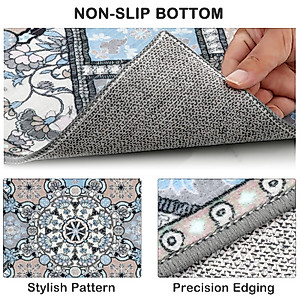 FezepYmaz Washable Pee Pads for Dogs, 23.6x39.4in Reusable Puppy Pads Pet Training Pads, Super Absorbent Leakproof Dog Pee Pads, Waterproof Non-Slip Dog Mat for Floor Playpen Bed Sofa