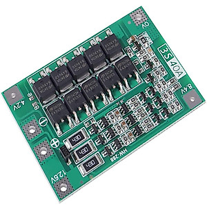 AOICRIE 3S 12V 40A PCB BMS Protection Board for 18650 Li-ion Lithium Battery Cell Module