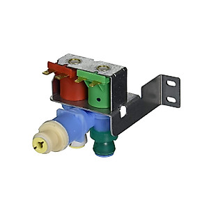 Water Inlet Valve Replacement For Kenmore 106.57032601 106.58587890 106.55544401 106.57362700 106.50792000 106.57024601 106.58976700 106.54234400 106.50589001 106.56536400 106.53582300 Refrigerator