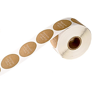 1.5" Thank You for Celebrating with Us Stickers / 500 Wedding Favor Stickers/Baby Shower Favor Stickers/Made in The USA