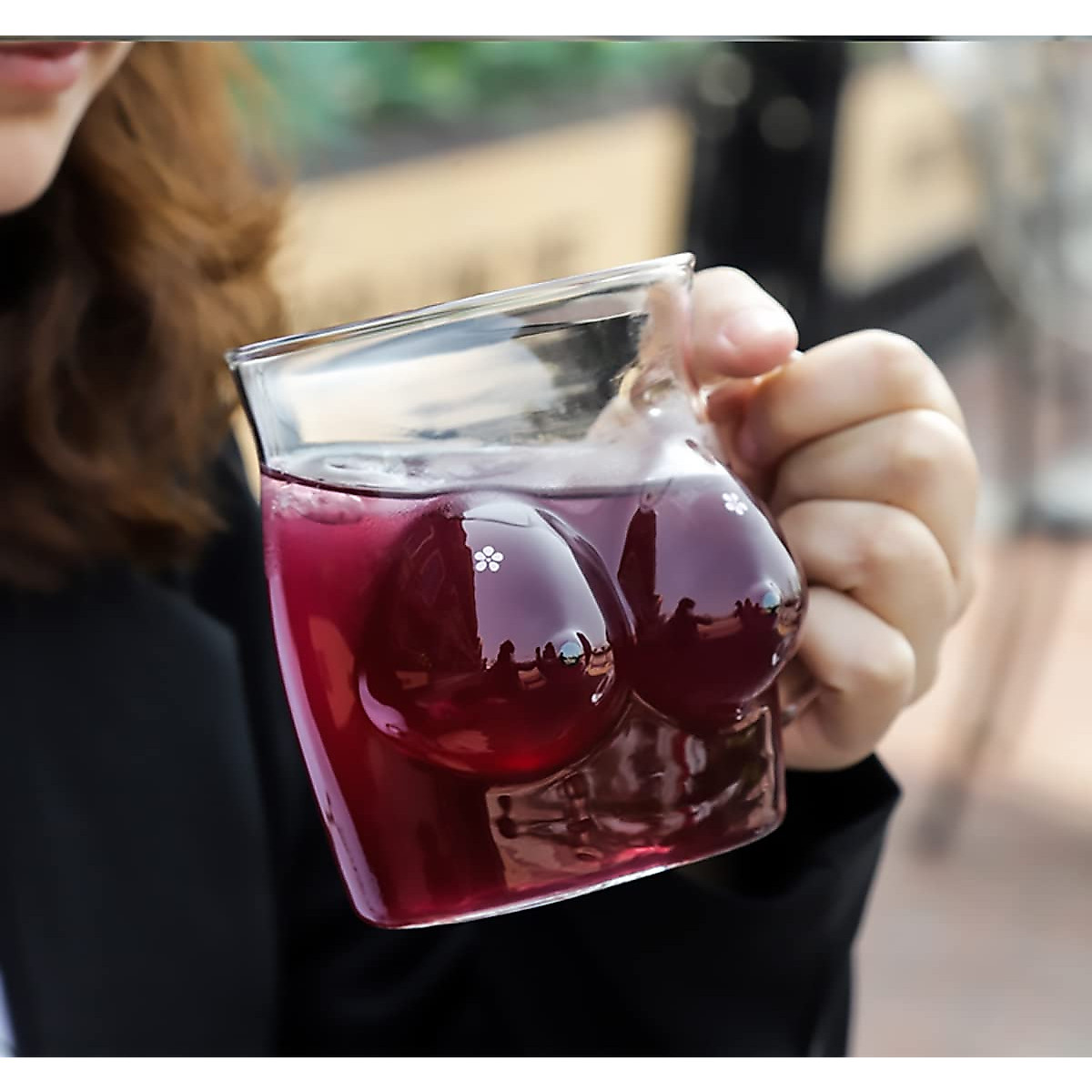 GawmFoiuy Creative Body Shape Wine Glasses Coffee Mugs, 18 Oz Ladies Men'S Wine Glasses Drink Glasses Cocktail Glasses Whiskey Glasses, Party Bar Glass,Beer Mug,Sex Gifts(Body shape mug 18 Oz)