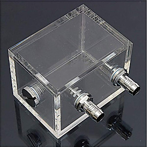 tatoko 200ml Acrylic Water Tank Cooler Water Cooling Radiator Pc CPU Water Block