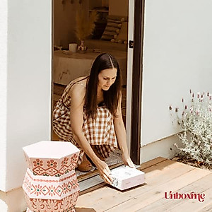 Unboxme Mug + Tea Gift Box For Her | Get Well Soon, Thinking Of You, Sympathy, You Got This, or Birthday Gift Basket | Care Package For Women, Mom, Sister, Best Friend (Sending Hugs Card)