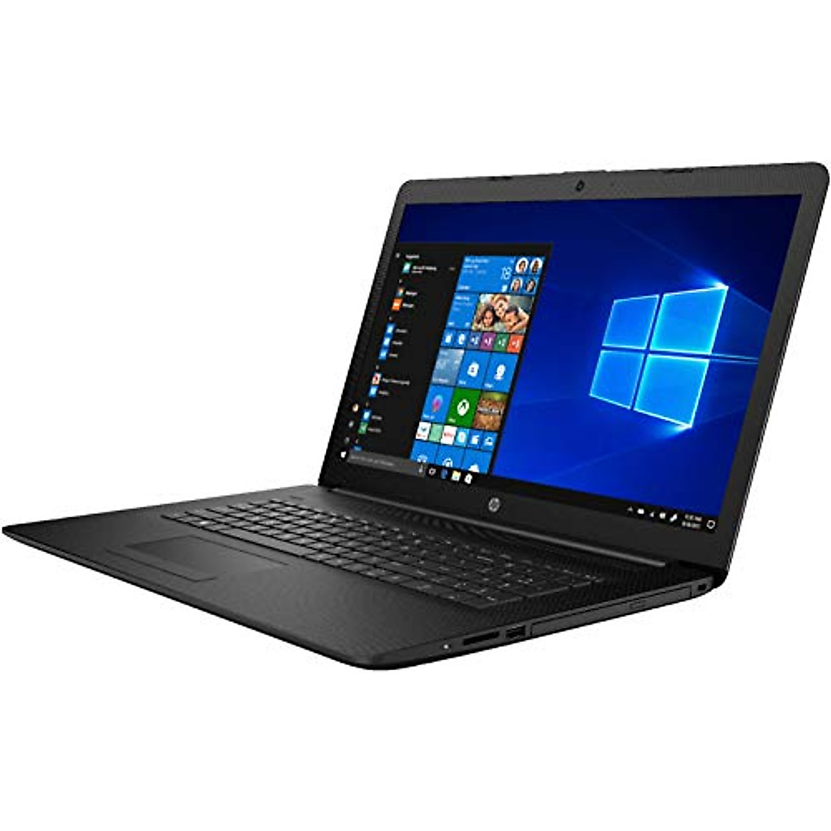 HP Newest 17.3" Laptop Intel i3 1005G1 8GB 1TB HDD Jet Black Windows 10 Home in S Mode with GS HDMI Cable