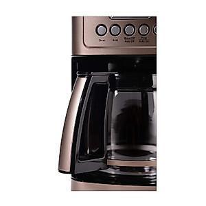 Cuisinart Coffee Maker, 14-Cup Glass Carafe, Fully Automatic for Brew Strength Control & 1-4 Cup Setting, Stainless Steel, DCC-3200UMB, Umber