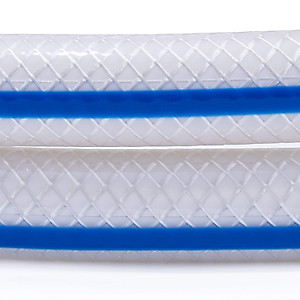 RecPro 1/2" RV Pressurized Hot & Cold Water Line Combo | RV Hose | Flexible | Non-Toxic | Vinyl | Heavy Duty | Length Options (5ft)