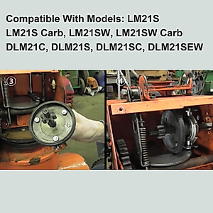 Haiouus 03248300 03240700 1501435MA Drive/Friction Wheel Disc Compatible with Murray Ariens John Deere Snow Blower for 22013 022013 240-068 1501435MA 313883 53830 AM123355 (Drive Friction Disc)