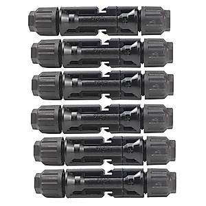 HEMRUNK 60PCS Solar Connectors Male Female with Dual Spanners IP67 1000V 30A Waterproof Solar Panel Cable Connectors (30 Pairs)