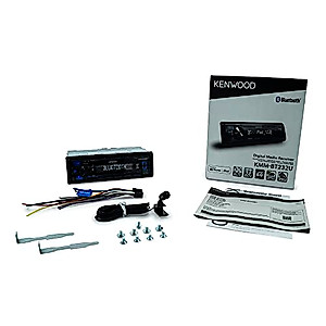 KENWOOD KMM-BT232U Bluetooth Car Stereo with USB Port, AM/FM Radio, MP3 Player, Detachable Face
