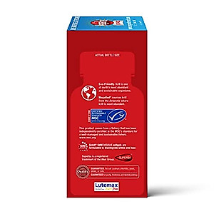 MegaRed Omega-3 Blend Total Body + Refresh 500mg Softgels, (65 Count in a Bottle), Easily Absorbed Krill Oil, to Support Your Heart, Joints, Brain & Eyes