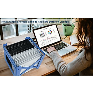 30 Pcs PP Hanging File Folders Letter Size,Black Hanging Folders with Tabs,File Folders for Filing Cabinet Hanging Files for Bulky Files,Medical Charts,Office AMD School Desktop File Storage