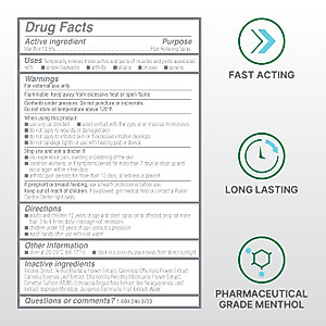 Biofreeze Professional Menthol Pain Relieving Spray 4 FL OZ Colorless Aerosol Spray For Pain Relief Associated With Sore Muscles, Arthritis, Simple Backaches, And Joint Pain (Packaging May Vary)