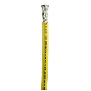 Ancor 116910 Wire, 100 1/0 Tinned Copper, Yellow