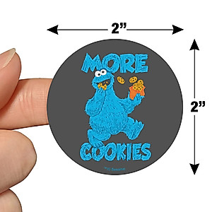 Sesame Street Cookie Monster More Cookies Planner Calendar Scrapbooking Crafting Stickers